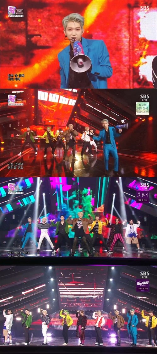 '인기가요' T1419, 오늘도 완벽 퍼포먼스 무대 'FLEX' : 네이트 연예