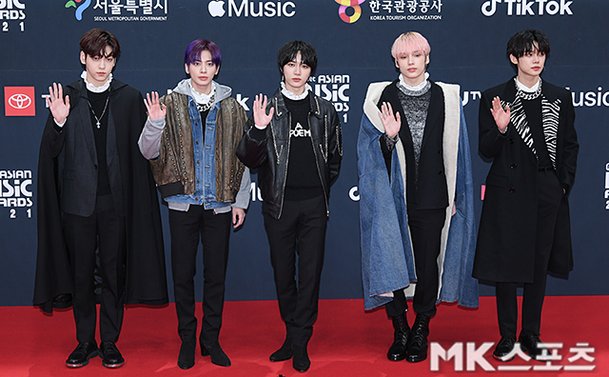 TXT 'MAMA 참석 완료' [MK포토] : 네이트 연예