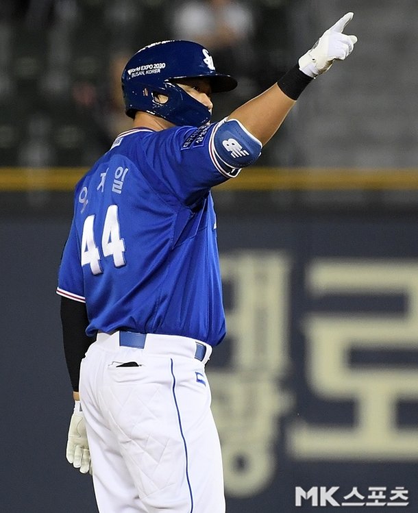 '기세' 롯데 상대로 연타석 홈런 쾅! 사자군단 캡틴, KBO 34번째 200홈런 클럽 가입 [MK대구] : 네이트 스포츠