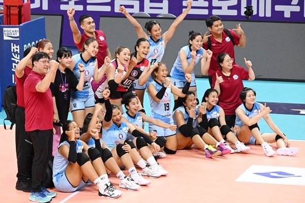 태국 슈프림, 풀세트 접전 끝 IBK 꺾고 유종의 미…현건 vs GS, IBK vs KGC 준결승 대진 성사 : 네이트 스포츠