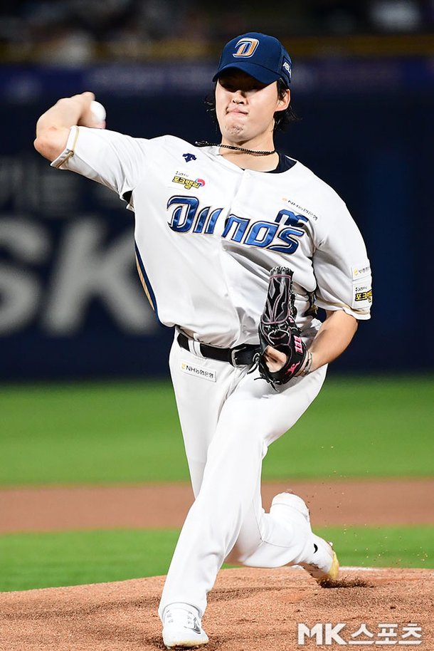 부담감이 컸나…초반부터 흔들린 NC 송명기, KT 상대 1.1이닝 4실점 [MK PO4] : 네이트 스포츠