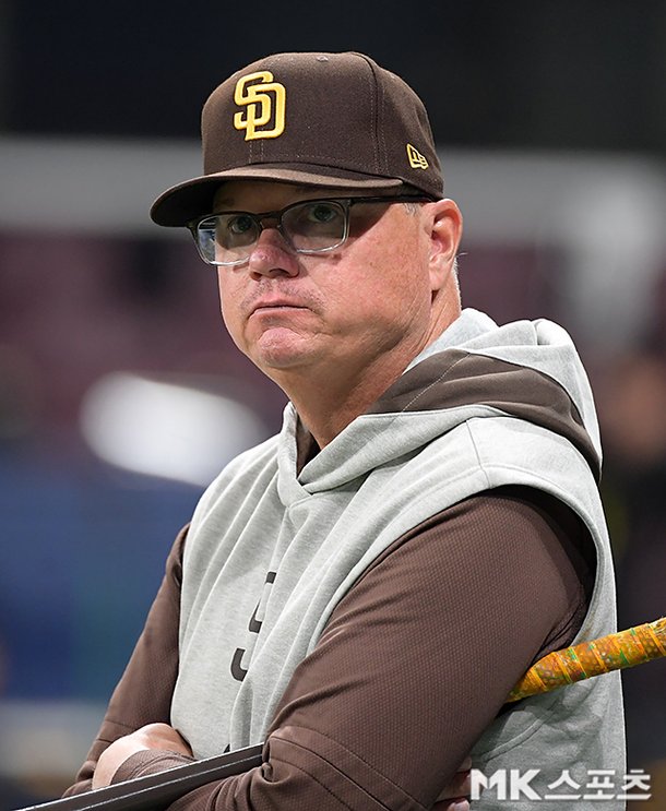 "문동주, 좋은 어깨 가졌다"…'팀 코리아 에이스' 160km 20살 신인왕, 김하성 보유팀 수장도 경계했다 [MK고척 ...