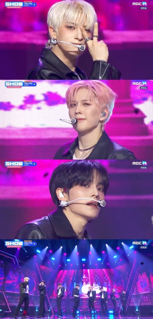 '쇼! 챔피언' BAE173, 빈틈없는 매력…강렬한 칼군무 'Fifty-Fifty' : 네이트 연예