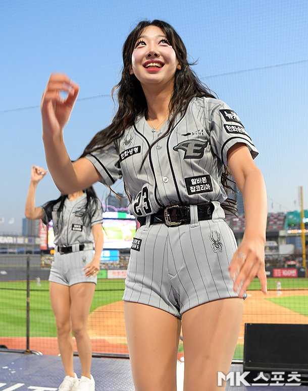 치어리더 우수한 '싱글벙글 나는 행복합니다' [MK포토] : 네이트 스포츠