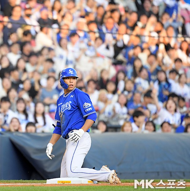 SSG 3연전 10타수 1안타 7삼진→6월 7푼대라니…잘나가던 삼성의 영웅, 6월의 시작은 조용하다 : 네이트 스포츠