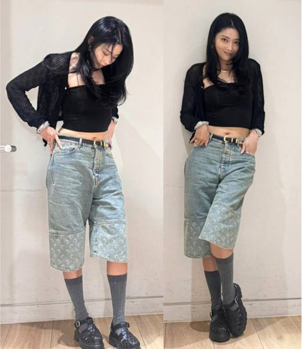 '짜장면 2년 끊은' 오윤아, 170cm·52kg 유지 비결…스트리트룩도 완벽 : 네이트 연예