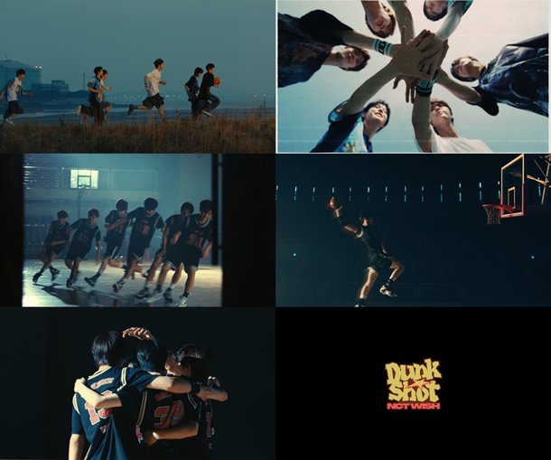 NCT 위시, 선공개곡 'Dunk Shot' MV 티저 공개…청춘 감성 가득 : 네이트 연예