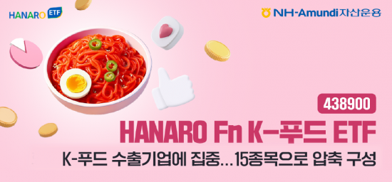 NH-아문디자산운용, HANARO Fn K-푸드 '리모델링' : 네이트 뉴스
