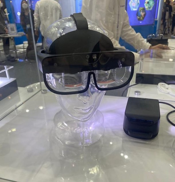 피앤씨솔루션, 증강현실 구현 'XR글래스' 월드IT쇼 전시 : 네이트 뉴스