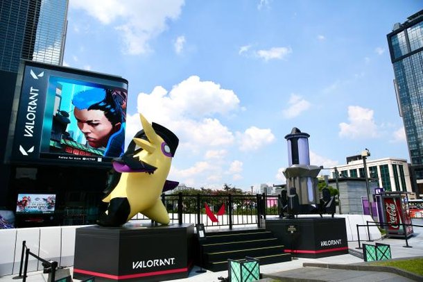 PHOTOS: Valorant Champions Seoul pop-up held at COEX : 네이트 뉴스