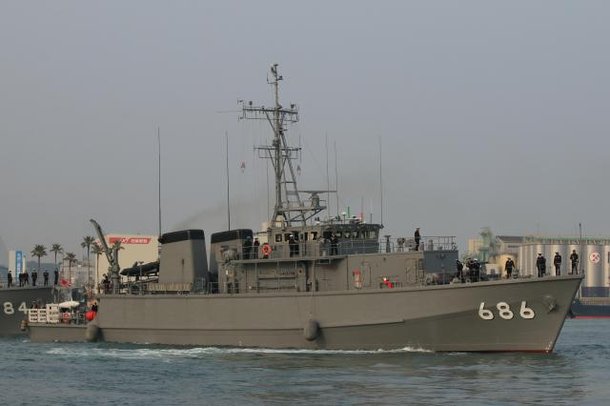 Japanese navy vessel capsizes off southwest coast, 1 crew member ...