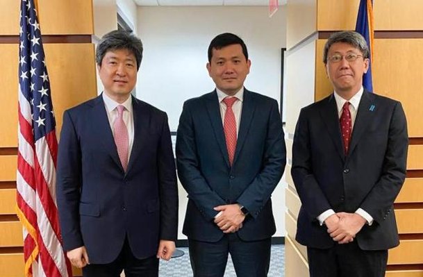 US, South Korea, Japan hold trilateral secretariat meeting in ...