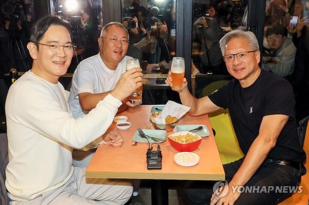 Nvidia's Jensen Huang steals the show in Seoul, outshining Trump and Xi ...