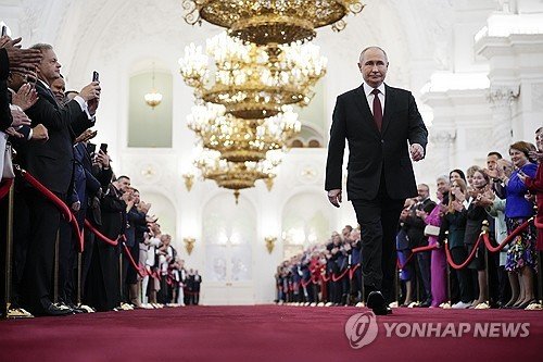 Russia Putin Inauguration : 네이트 뉴스