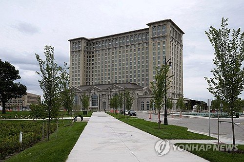 Detroit Rebirth Historic Train Station : 네이트 뉴스