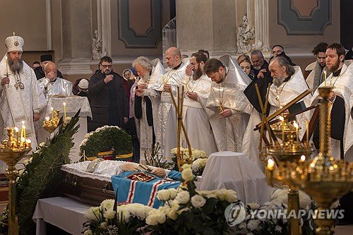 Lithuania Orthodox Church Funeral : 네이트 뉴스