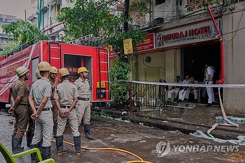 India Hotel Fire : 네이트 뉴스