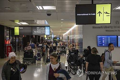 Travel Ban Airport New York : 네이트 뉴스