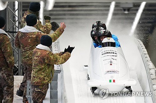 Italy World Cup Bobsled : 네이트 뉴스