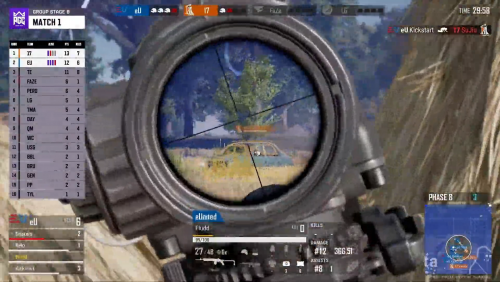 [PGC] eU, 정교한 샷으로 8킬 '치킨' : 네이트 뉴스