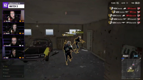 [PGC] 이이제이 전략 적중한 'TMA'…3매치 9킬 치킨 : 네이트 스포츠