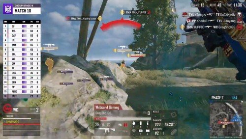 [PGC] 송전탑 점령한 eU, 그룹 B 10매치 승리 : 네이트 스포츠