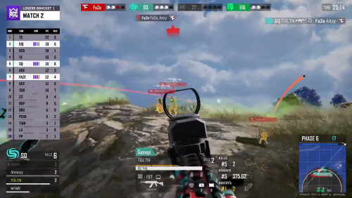 [PGC] 막강한 화력 SQ, 11킬 '치킨' : 네이트 뉴스