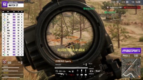 [PGC] 한 끗 차 승부에서 승리한 'FaZe'…GF 17매치 '치킨' : 네이트 뉴스