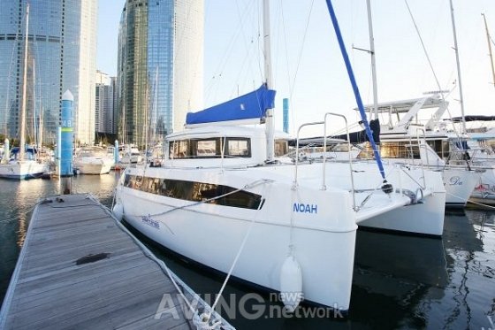 [2019 부산국제보트쇼] 에스컴텍, 세일링 카타마란요트 'SMART CAT 850' 선봬 : 네이트 뉴스