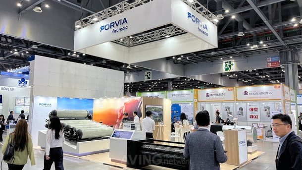 FORVIA Faurecia, H2 MEET 2023 참가…현대차 수소상용차 '엑시언트'에 탑재한 수소탱크 솔루션 출품 ...