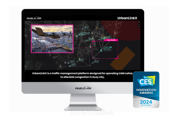 파블로항공, UAM 교통관리플랫폼 '어반링크X' CES 2024 혁신상 선정…"세계적 기술력 입증한 성과!" : 네이트 뉴스