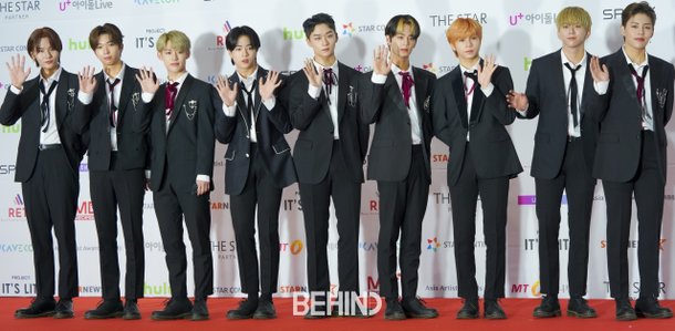 [포토][AAA] T1419, 컴백과 동시에 레드카펫 입성 ('2021 Asia Artist Awards' 레드카펫) : 네이트 연예