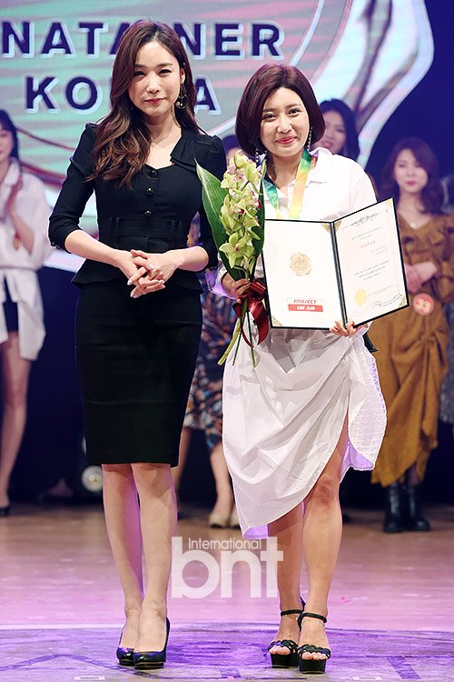 [bnt포토] '아나테이너 코리아 선발대회' 쇼호스트 부문, 위너 김수진 & 세미위너 김하린-마지현 : 네이트 뉴스