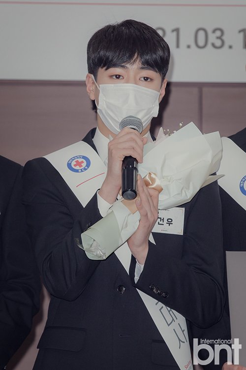 [bnt포토] T1419 건우 '눈빛이 초롱초롱' : 네이트 뉴스