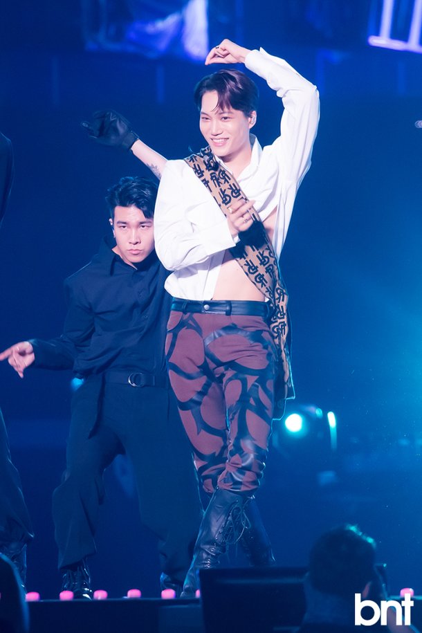 [bnt포토] 엑소 카이 '5년 만에 국내 SMTOWN이라 기분 좋다카이' : 네이트 뉴스