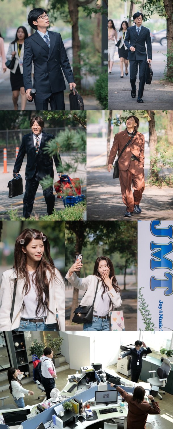 '놀면 뭐하니?'?유재석x정준하x하하x이미주, JMT로 설레는 출근길 : 네이트 연예