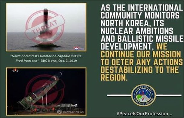 美전략사령부, 北 ICBM·SLBM 사진 게시…"모든 행동억제" : 네이트 뉴스