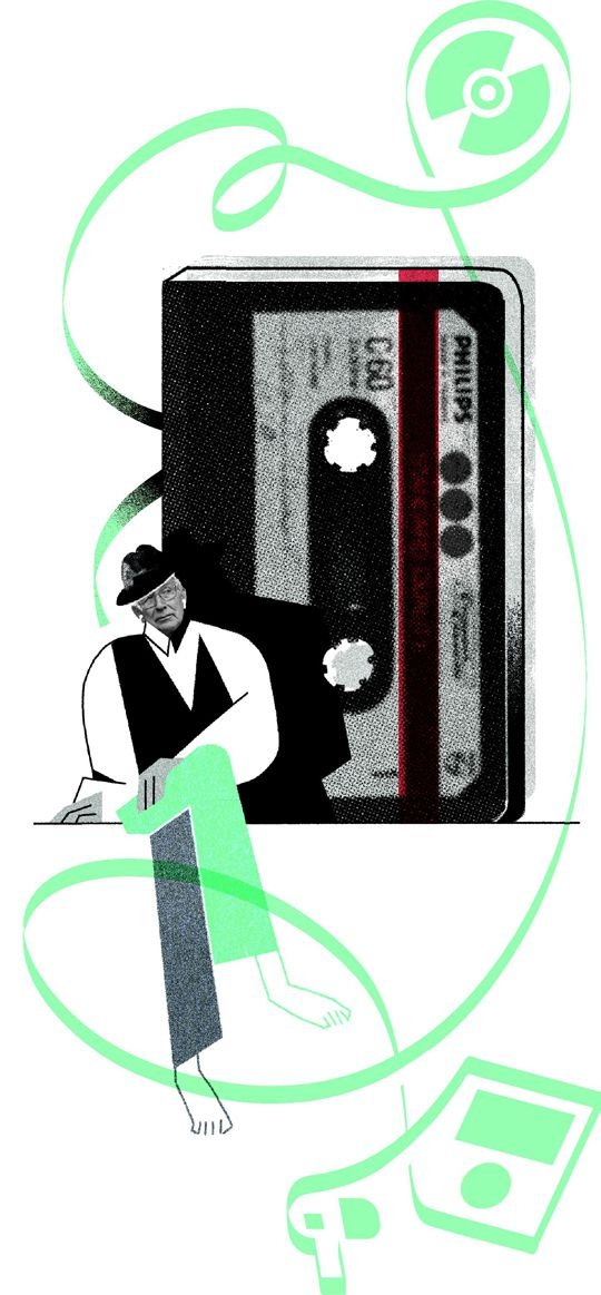 박상현의 디지털 읽기 그냥 듣는 대신 녹음카세트테이프 발명이 음악 소비 혁명으로 네이트 뉴스