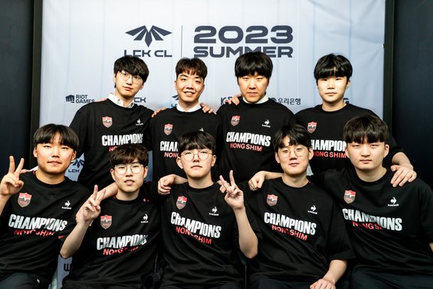 농심, 서머 2연속 우승…"ACSI 우승까지 노려보겠다" [LCK CL] : 네이트 스포츠