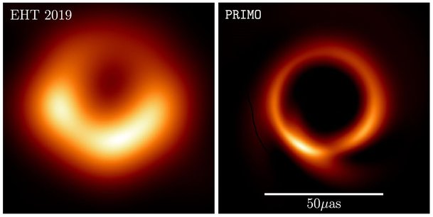 AI 도움 받은 첫 블랙홀 이미지, 훨씬 선명해졌다 : 네이트 뉴스