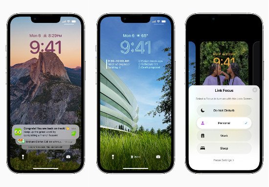 [WWDC] 잠금화면을 내맘대로…iOS16에 담긴 애플의 의도는? : 네이트 뉴스