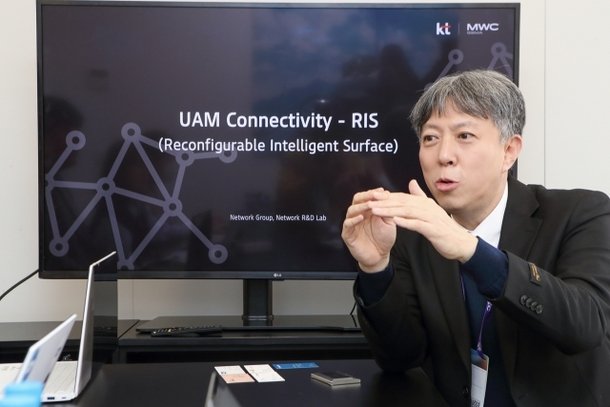 [MWC24] "플라잉카서 원활한 6G 통신 가능"…KT RIS 기술 '눈길' : 네이트 뉴스