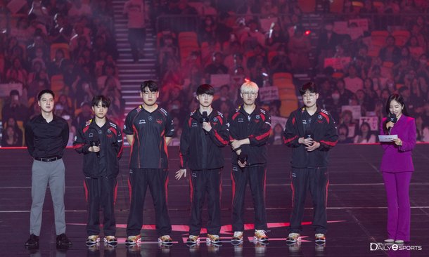 [포토] LCK 6연속 결승에 간 T1 : 네이트 스포츠