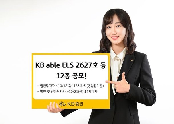 KB증권, 원금비보장형 ELS 12종 공모 : 네이트 뉴스