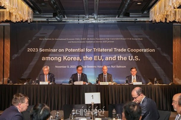 KIEP, 경제안보·기후변화 등 한-미-EU 간 통상전략 논의 : 네이트 뉴스