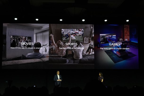 [CES2020] 엔터테인먼트 업계가 주목한 LG OLED TV : 네이트 뉴스