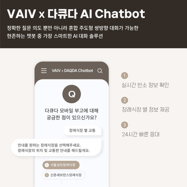다큐다, 대학병원 장례식장 모바일 영상부고에 AI 챗봇 적용 : 네이트 뉴스