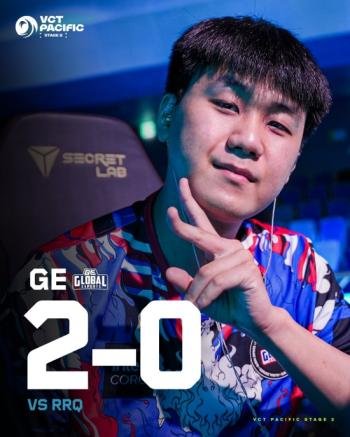'VCT 퍼시픽 스테이지 2'GE, RRQ 2-0 완파…VCT 퍼시픽 쾌조의 출발 : 네이트 뉴스