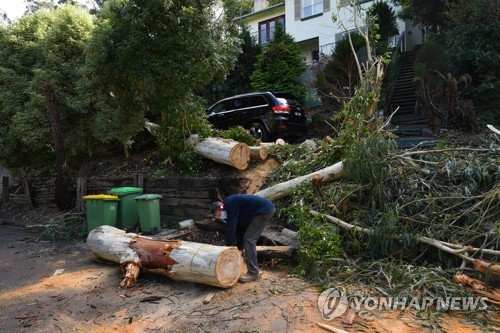 AUSTRALIA VICTORIA STORM DAMAGE : 네이트 뉴스
