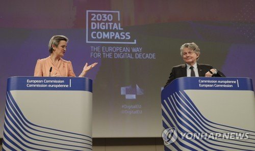 BELGIUM EU COMMISSION DIGITAL COMPASS 2030 : 네이트 뉴스